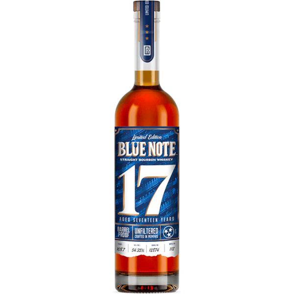 Blue Note 17 Year Old Barrel Proof Tennessee Bourbon Whiskey – Liquor Stars