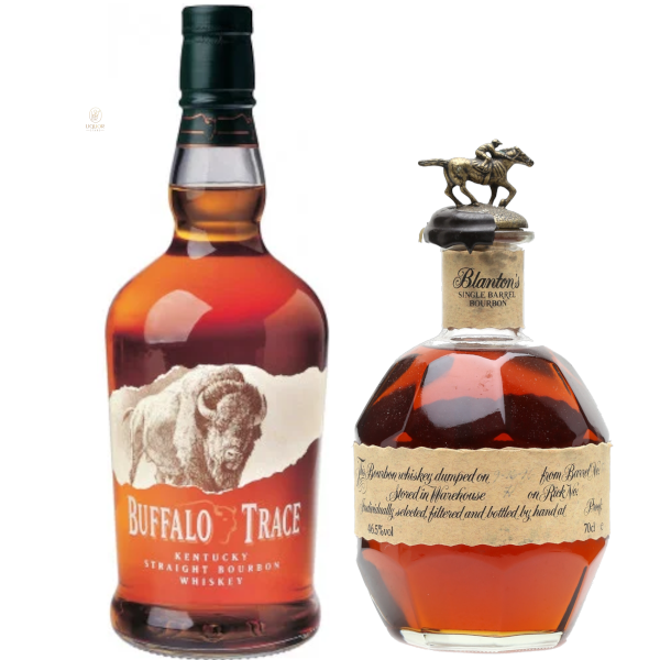 Buffalo Trace Bourbon & Blanton's Single Barrel Bourbon Bundle | Liquor ...