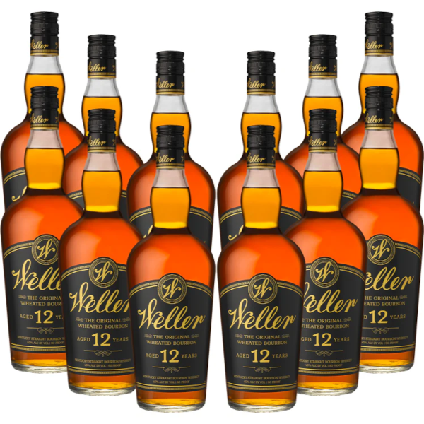 W.L. Weller Bourbon 12 Year 12 Pack Bundle | Liquor Stars