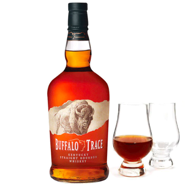 Buffalo Trace Bourbon with Glencairn Set Bundle – Liquor Stars